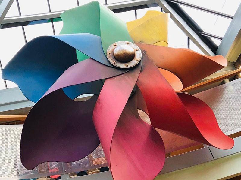 Banksy’s pinwheel finds a new home | Elife